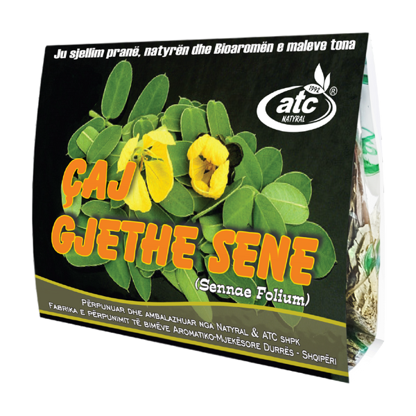 Çaj Gjethe Sene 65g – NATYRAL & ATC