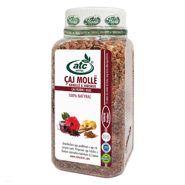 Apple, cinnamon & hibiscus tea 285g – NATYRAL & ATC