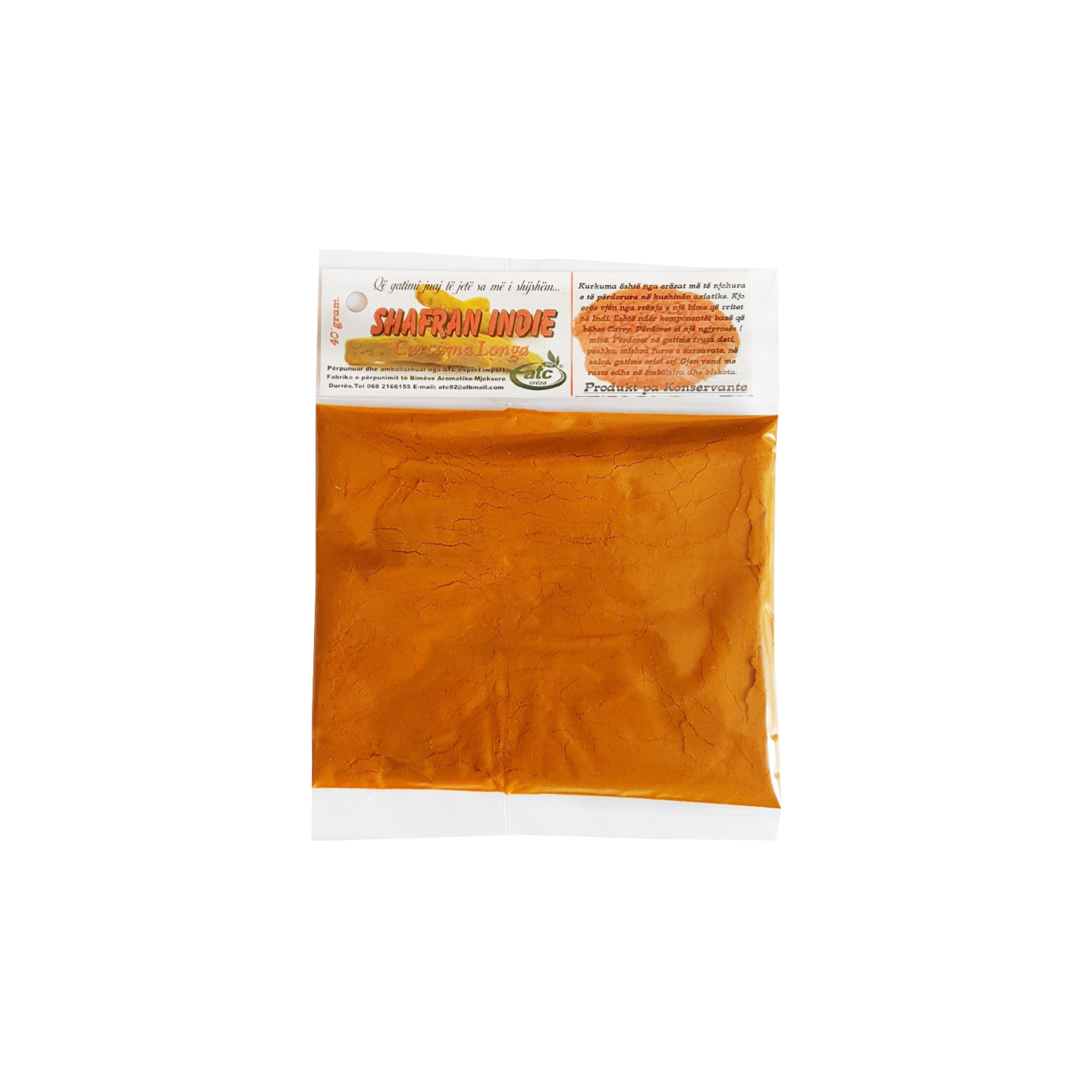 Shafran Indie 40g – NATYRAL & ATC